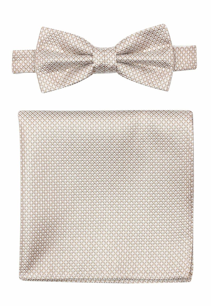 Prince Bow Tie SET - Pocket square - beige - Zalando.de