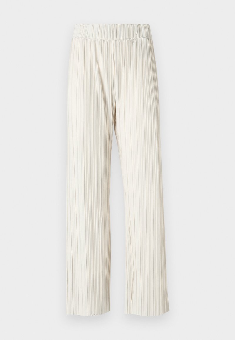 ICHI MIKALA - Pantalon classique - almond milk/écru - ZALANDO.FR