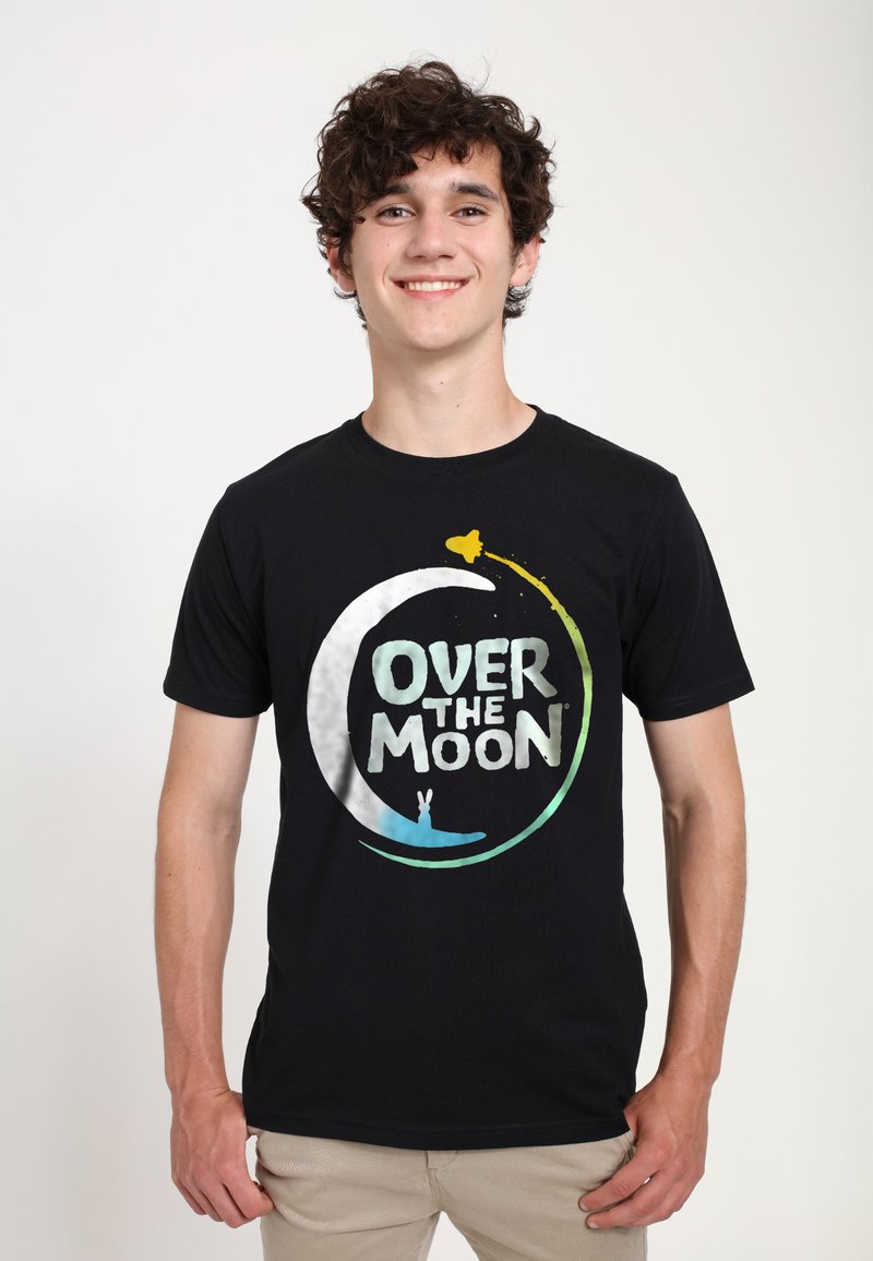 Henry Tiger OVER THE MOON LOGO ALT - T-shirts print - black/sort ...