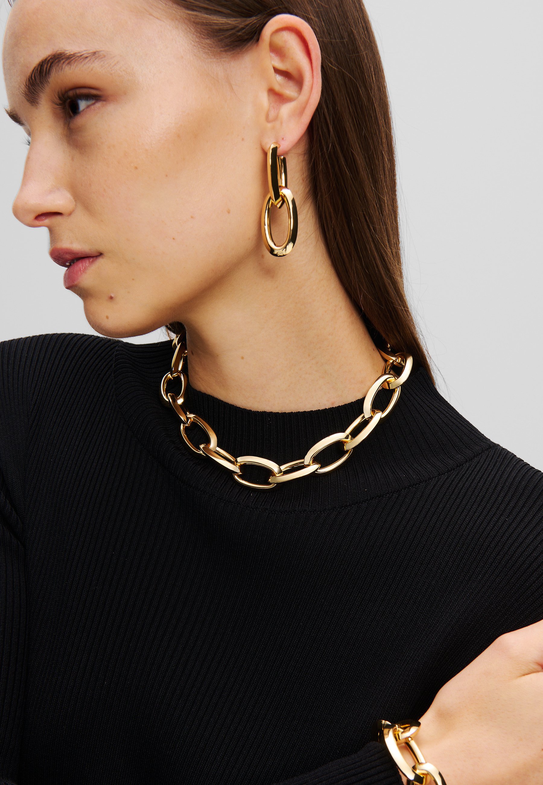 KARL LAGERFELD K CHAIN Halskette gold coloured goldfarben Zalando