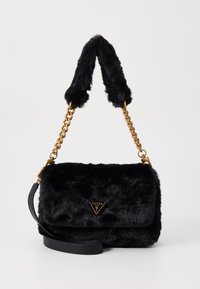 Guess SAMIA SHOULDER BAG - Handbag - black - Zalando