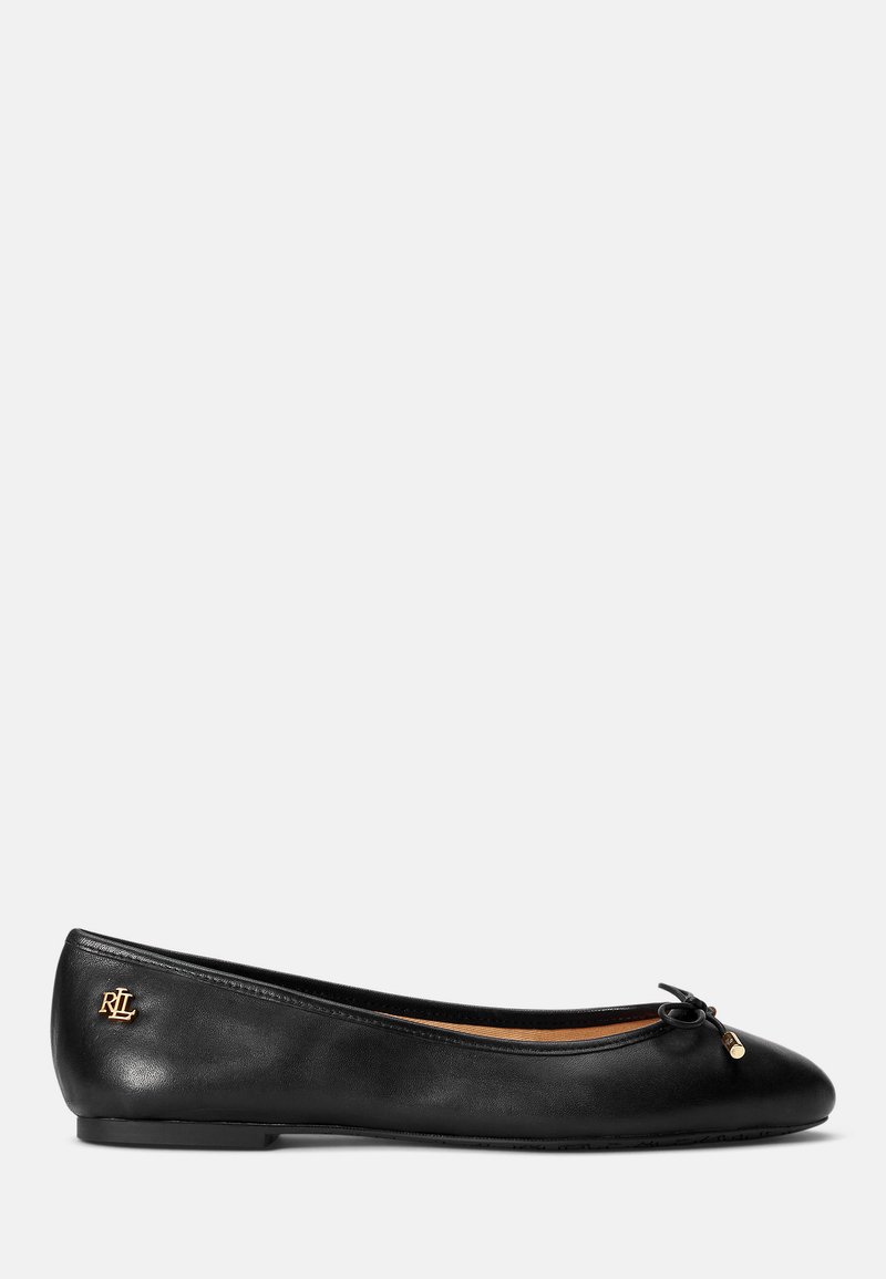 Lauren Ralph Lauren JAYNA FLATS BALLET - Ballet pumps - black - Zalando
