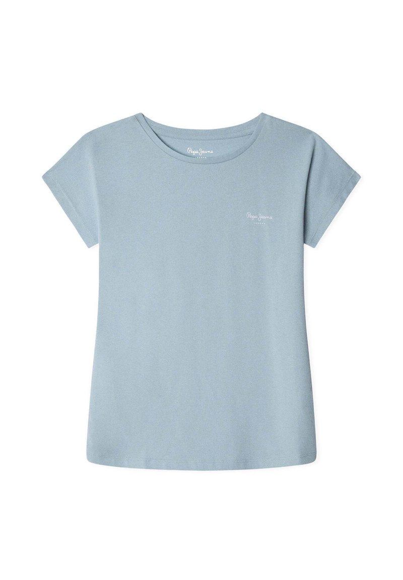 Pepe Jeans BLOOMY - T-Shirt basic - pale blue/hellblau - Zalando