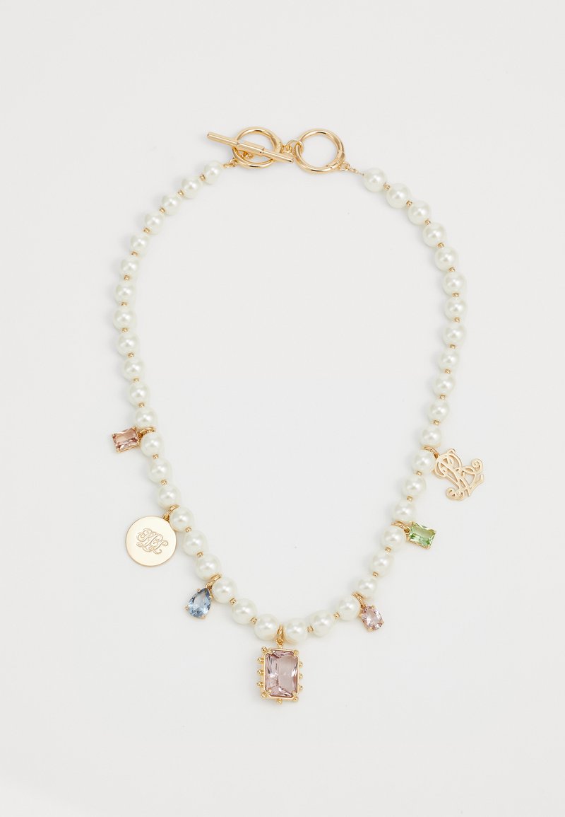 Lauren Ralph Lauren CHARM FRONTAL - Collier - gold-coloured/multi/doré ...
