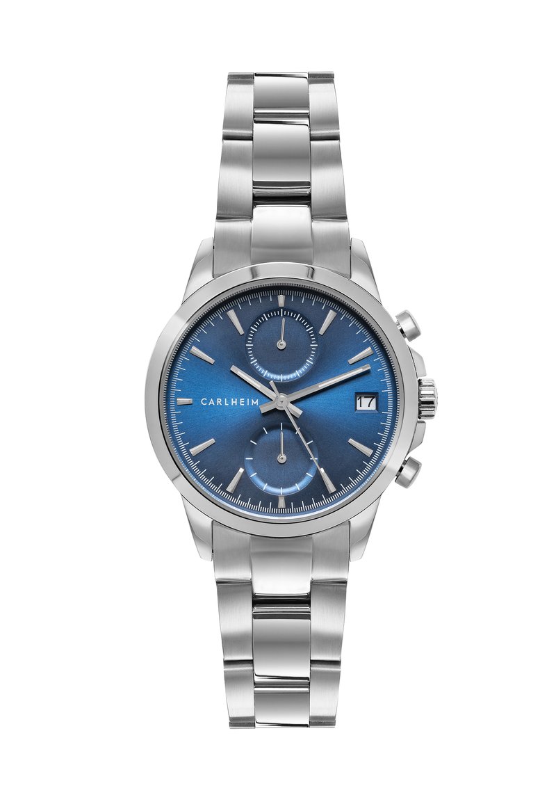 Carlheim Ceas - silver/blue/argintiu - Zalando.ro