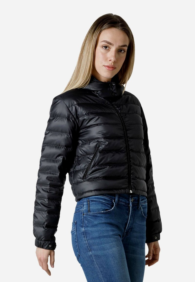 Historic LARA CROP - Down jacket - black - Zalando.ie