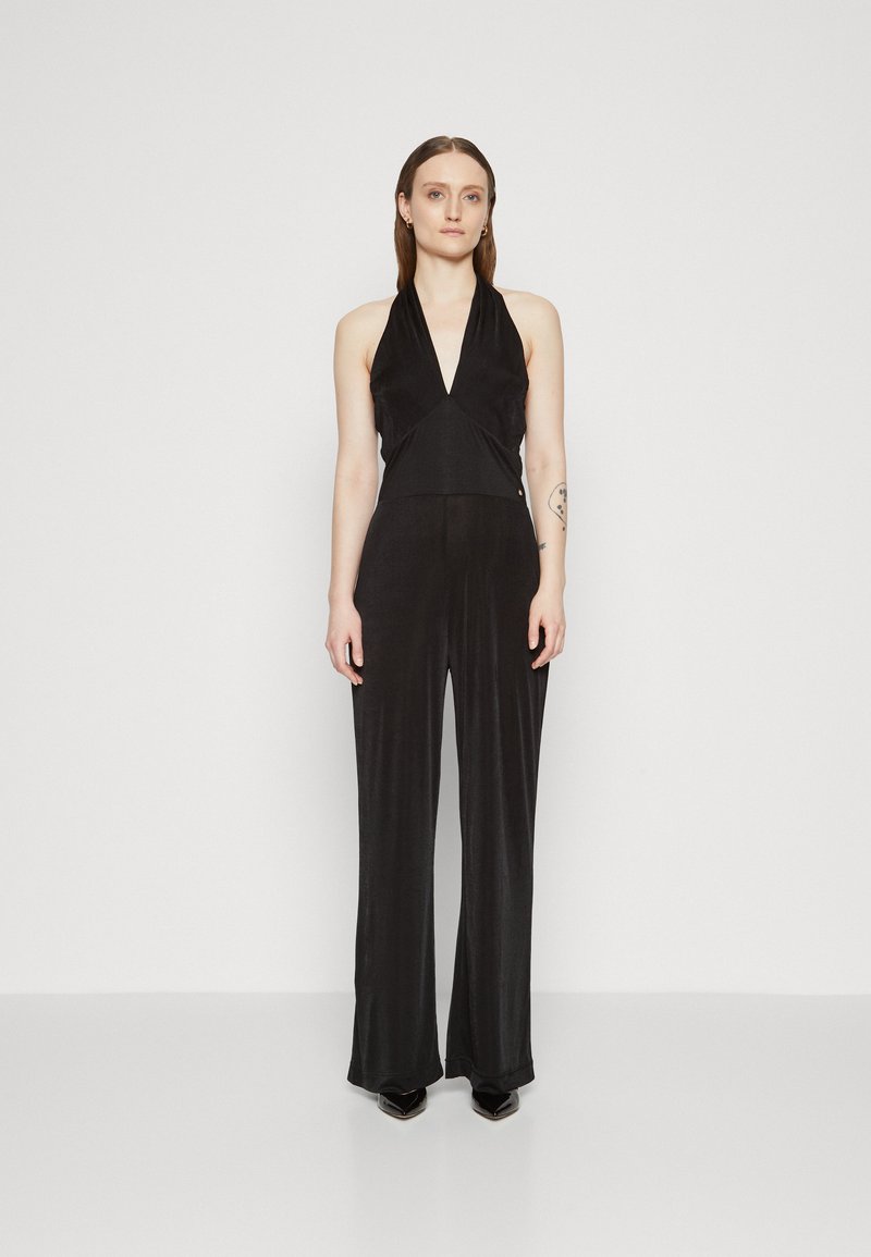 Guess EMILY SHINY - Overall / Jumpsuit - jet black/svart - Zalando.se