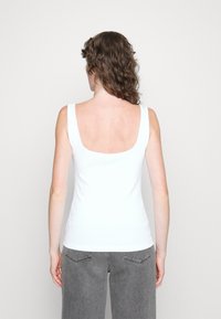 Calvin Klein Jeans CK TANK - Top - bright white/white - Zalando.co.uk