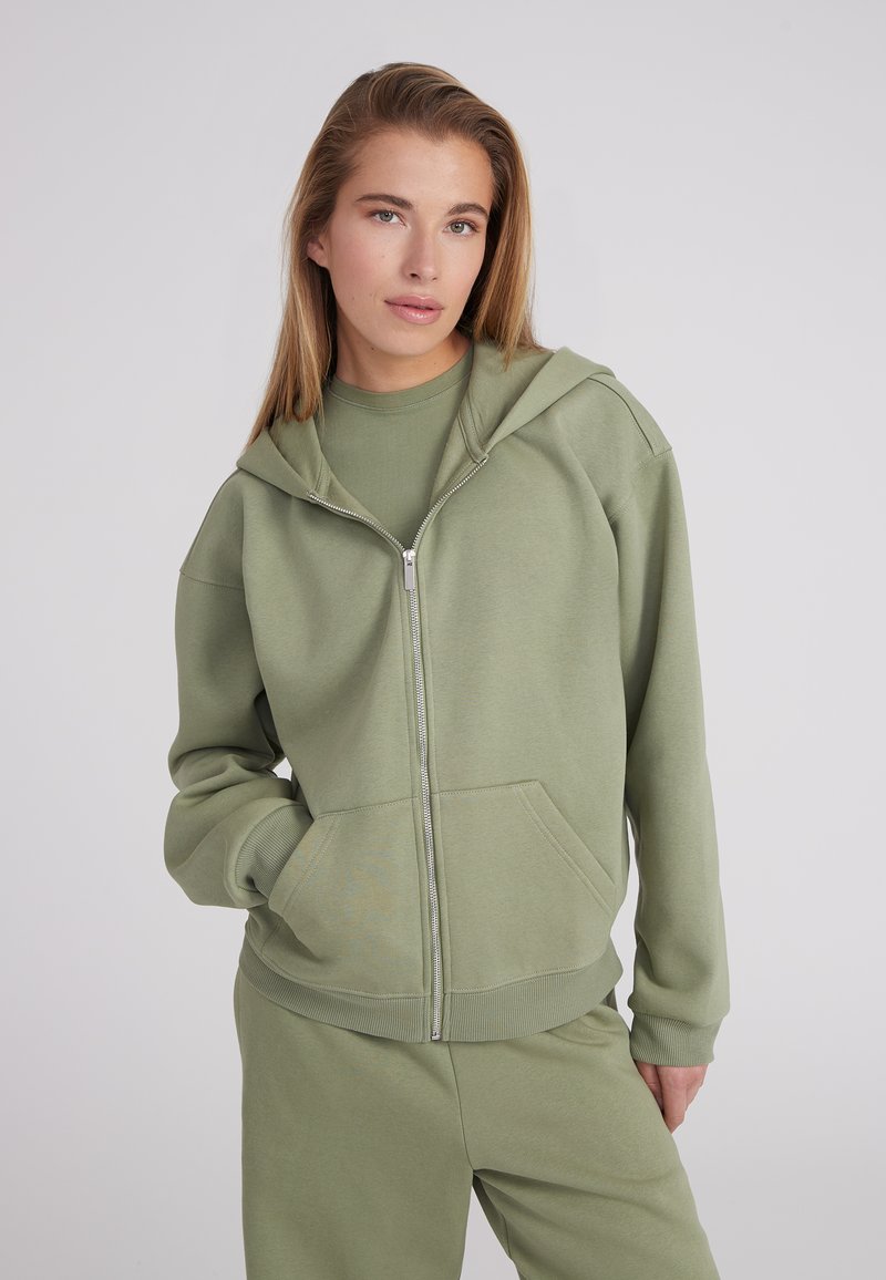 Style Republic Sweater met rits - olive/olijfgroen - Zalando.nl