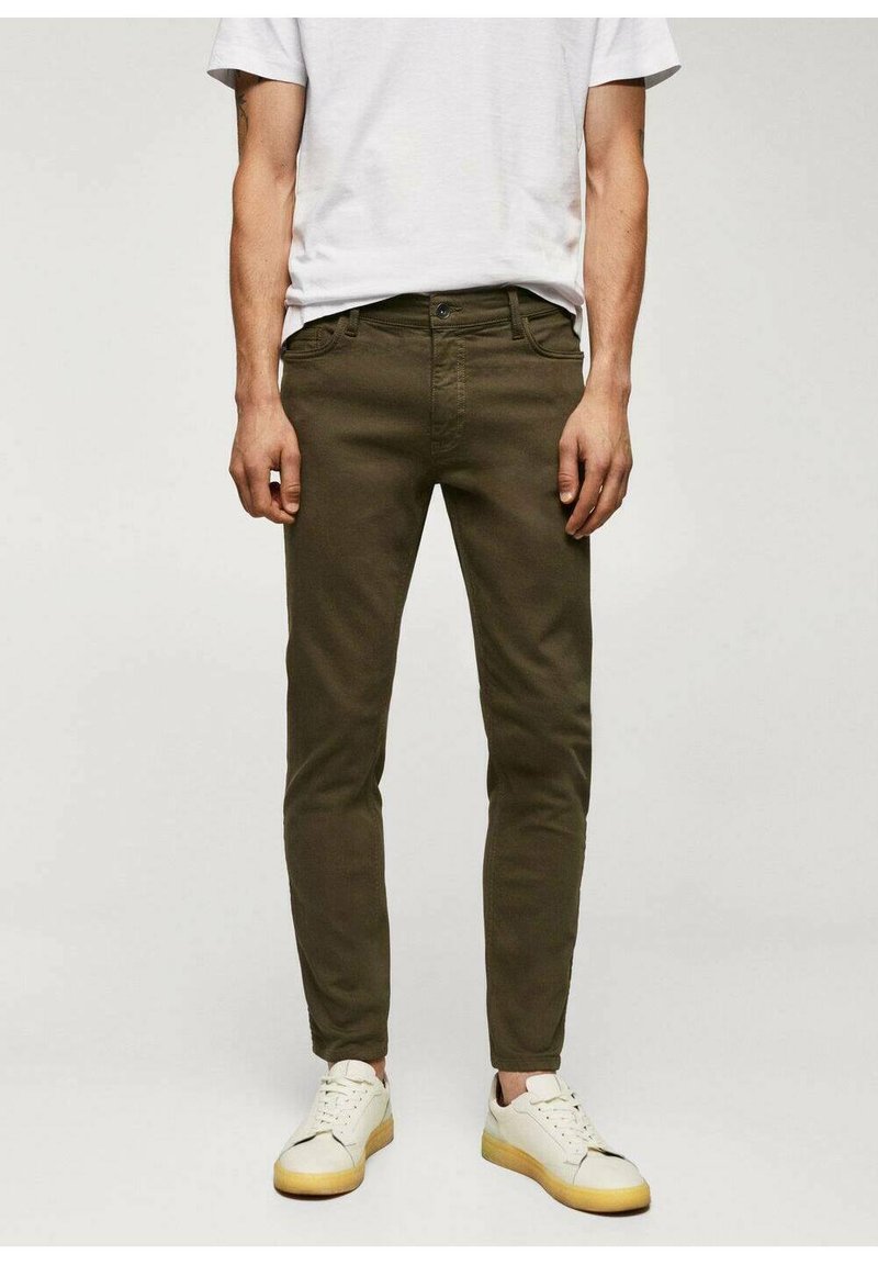 Mango BILLY - Slim fit jeans - kaki/khaki - Zalando.co.uk