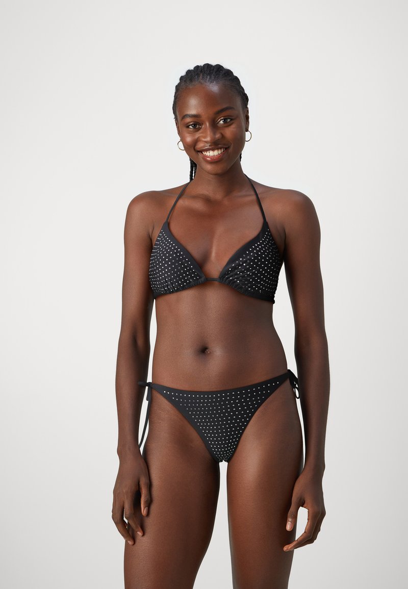 Pieces PCALISA BRA BRAZIL SET - Bikini - black onyx/noir - ZALANDO.FR