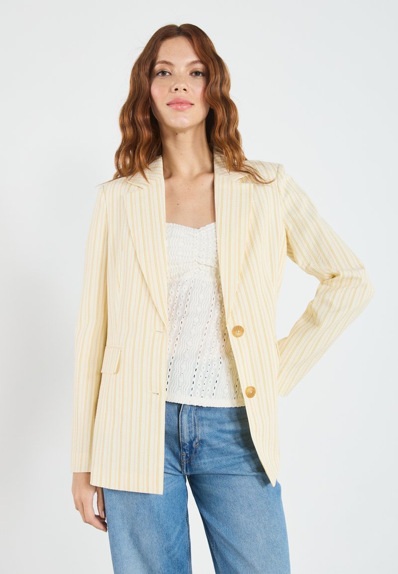 Even&Odd Blazer - light yellow/hellgelb - Zalando.ch