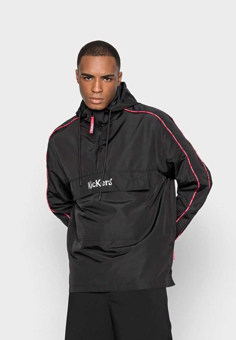 Kickers Classics BLACK HOODIE JACKET - Windbreaker - black - Zalando.de