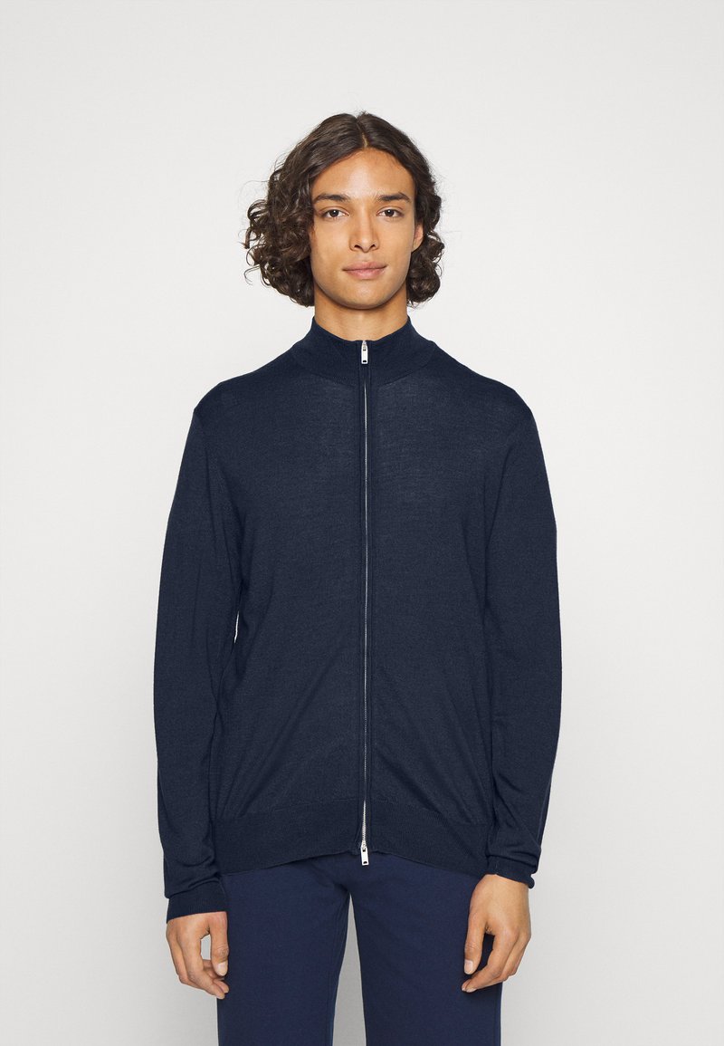 Hackett London ZIP Neuletakki Navy tummansininen Zalando fi hackett-london-zip-neuletakki-navy-tummansininen-zalando-fi