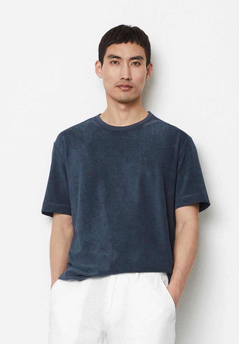 Marc O'Polo Basic T-shirt - moon stone/blue - Zalando