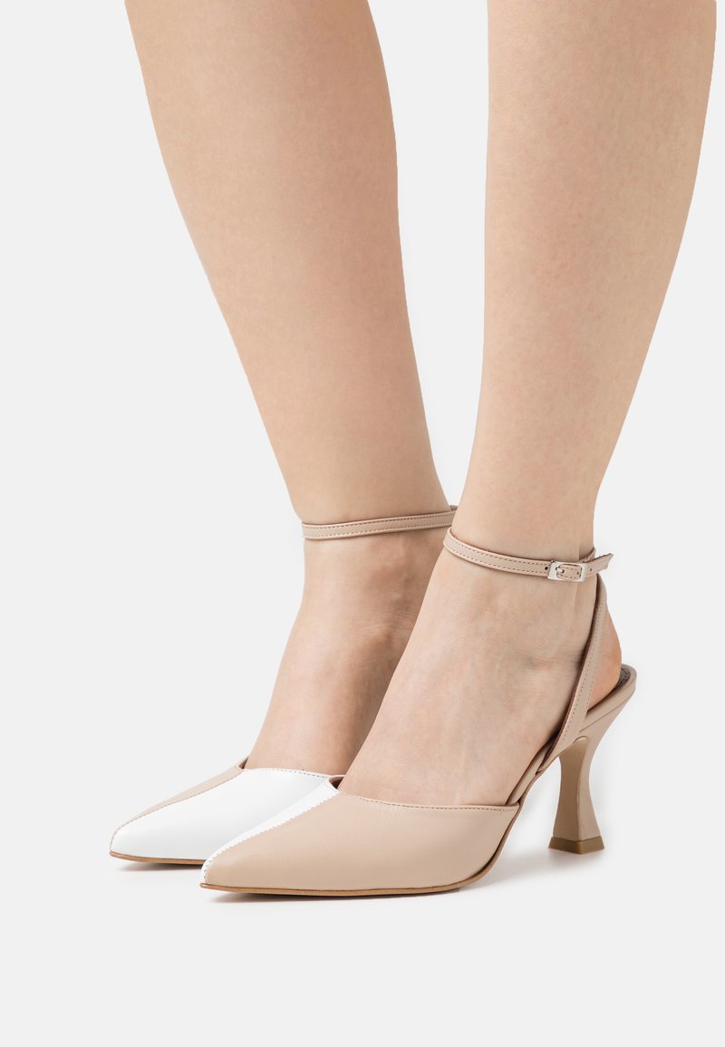 ALOHAS CINDERELLA - Classic heels - stone beige/beige - Zalando.ie