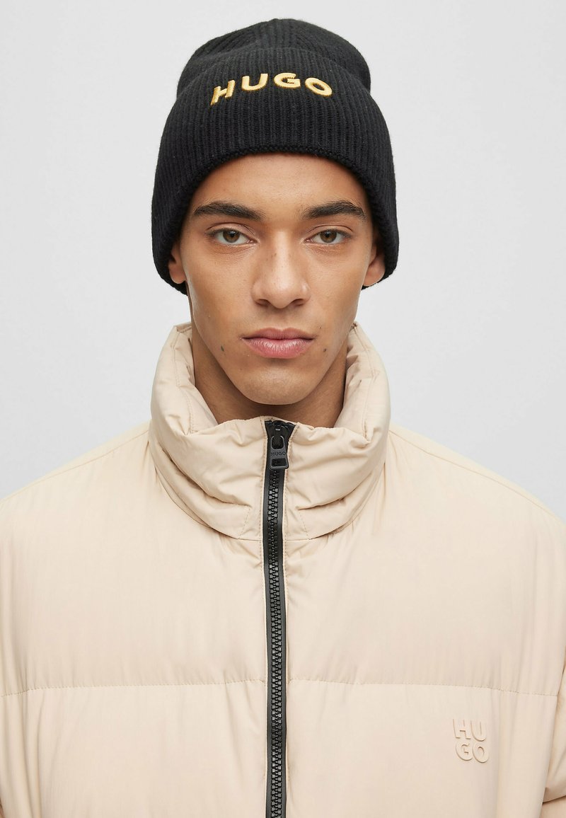 HUGO Beanie - black one/black - Zalando.ie