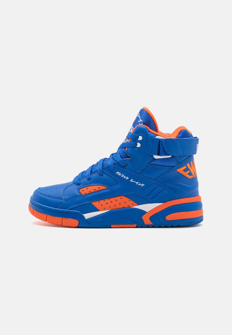 Patrick Ewing ECLIPSE - Höga sneakers - royal/orange/white/royal - Zalando.se