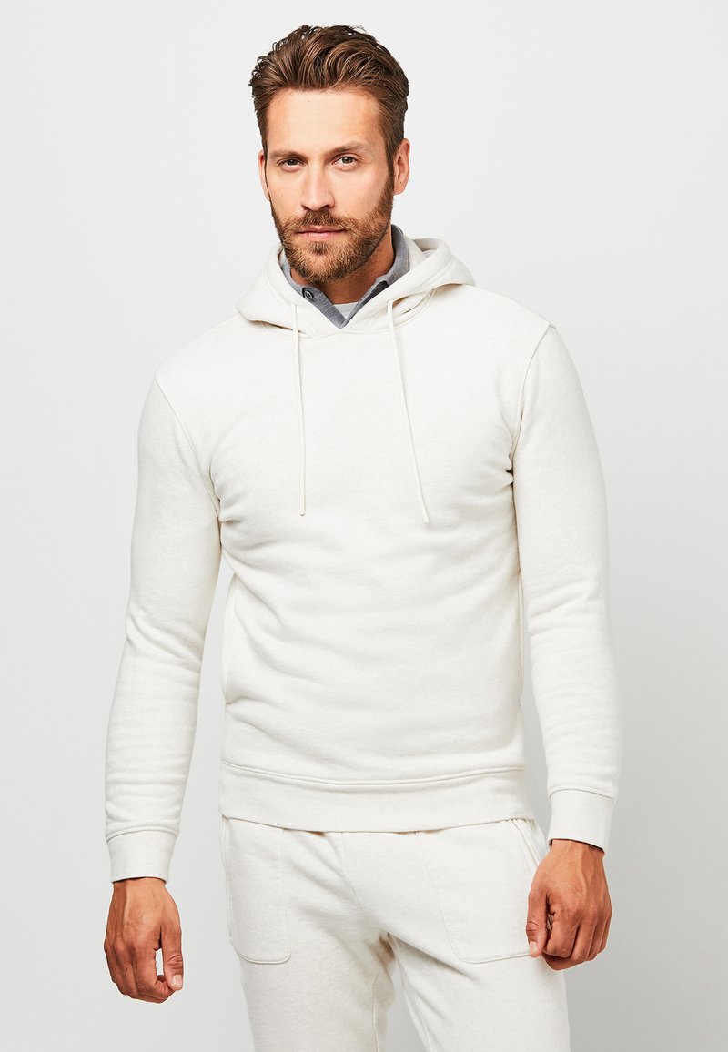 PROFUOMO Sweat à capuche - beige - ZALANDO.FR