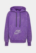 Nike Performance DRY FIT STANDARD HOODIE - Hoodie - action grape/black ...