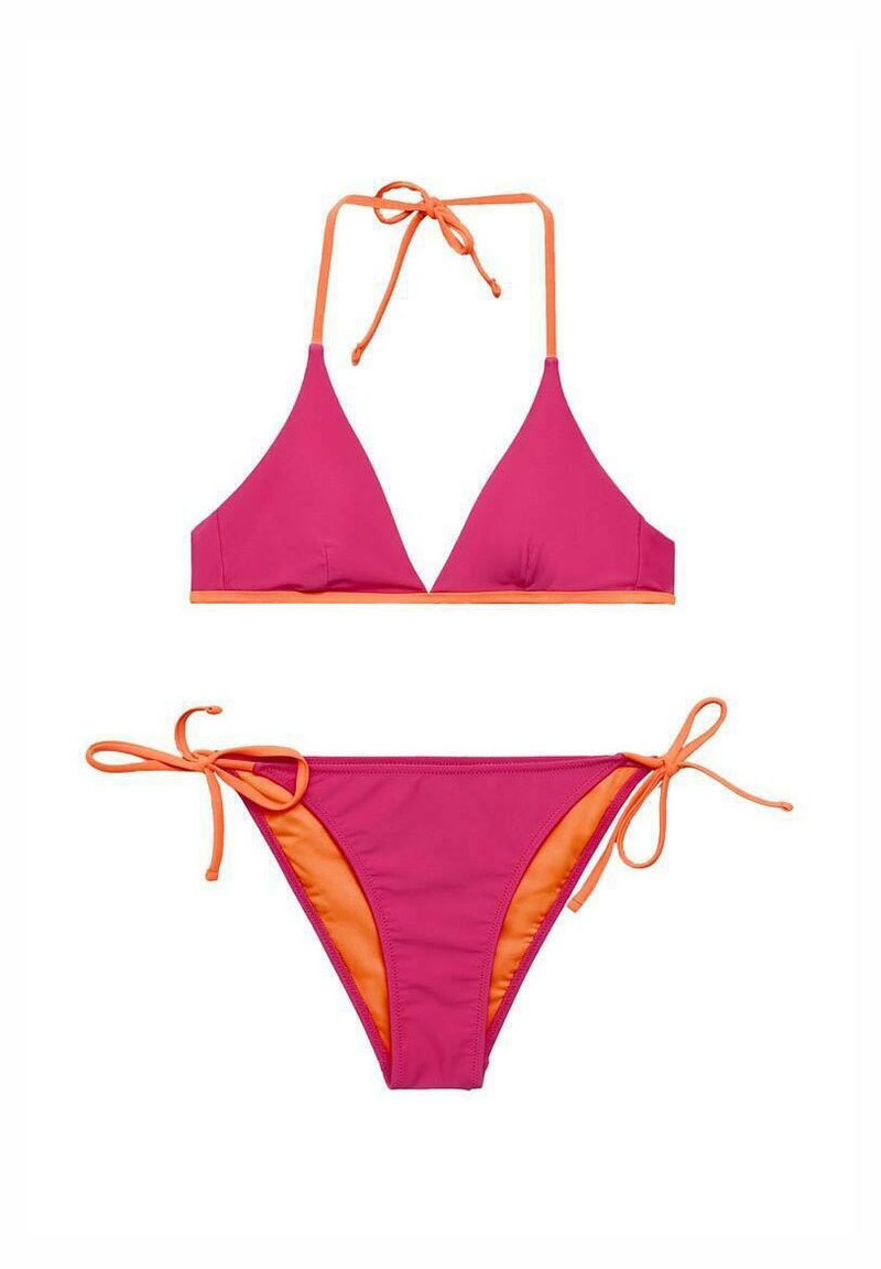 Mango Kids NEON SET - Bikini - pink/rose - ZALANDO.FR