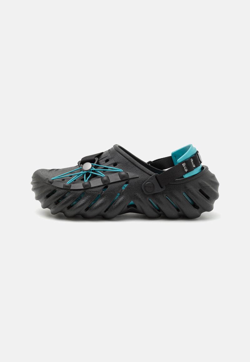 Crocs ECHO REFLECTIVE LACES UNISEX - Badslippers - black/zwart - Zalando.nl