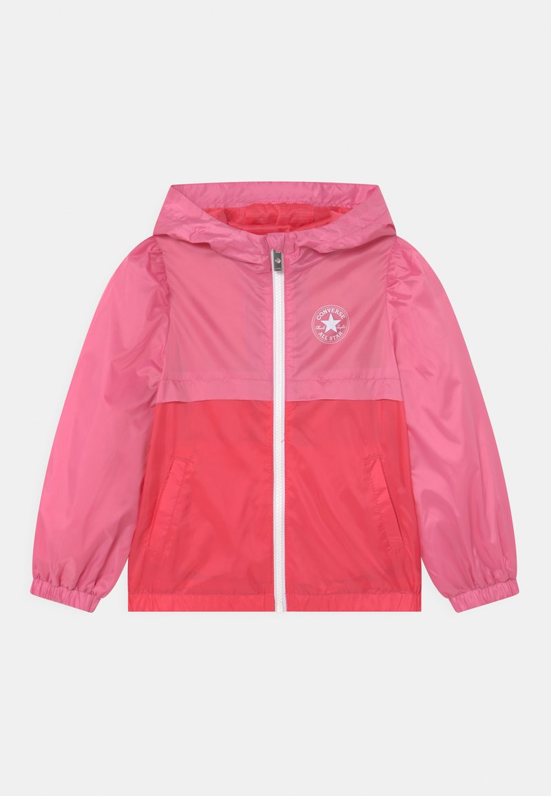 Converse BOX FIT WINDBBREAKER - Light jacket - strawberry jam/pink ...