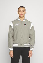 Champion MLB NEW YORK YANKEES JACKET - Trainingsjacke - light grey ...