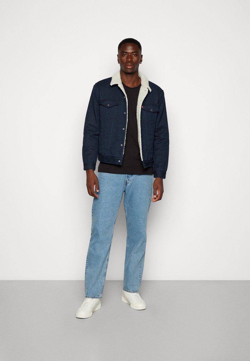 Levi's® TRUCKER - Farmerdzseki - dark-blue/sötétkék farmer - Zalando.hu