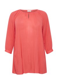 Kaffe Curve AMI - Tunique - cayenne/rouge clair - ZALANDO.FR