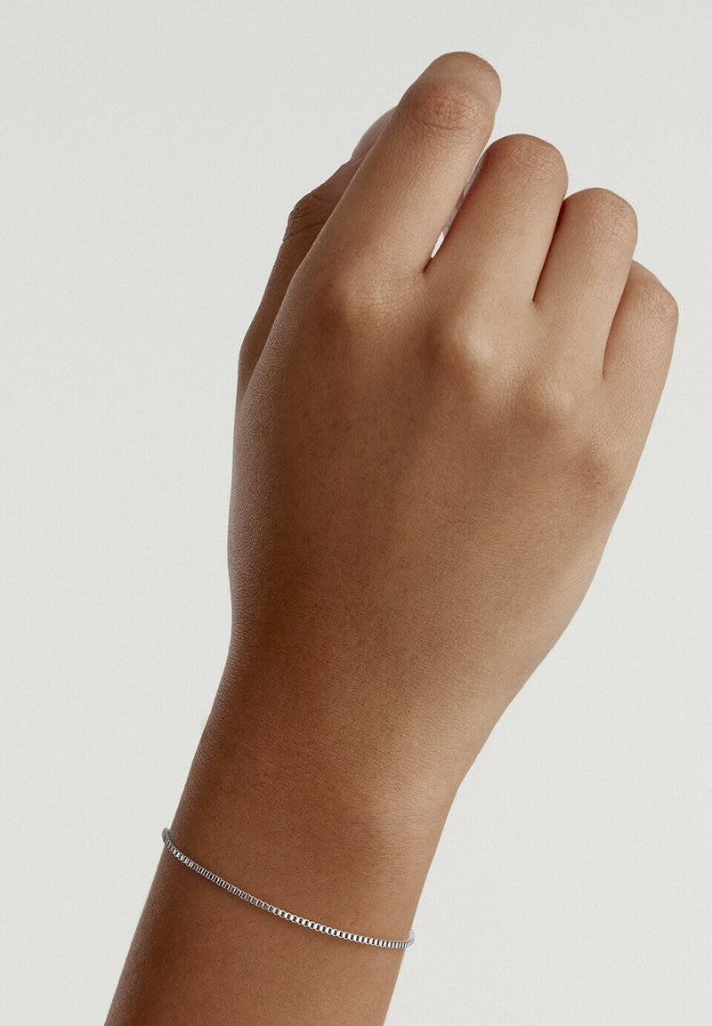 Daniel Wellington BOX CHAIN S - Armband - silver-coloured/silberfarben ...