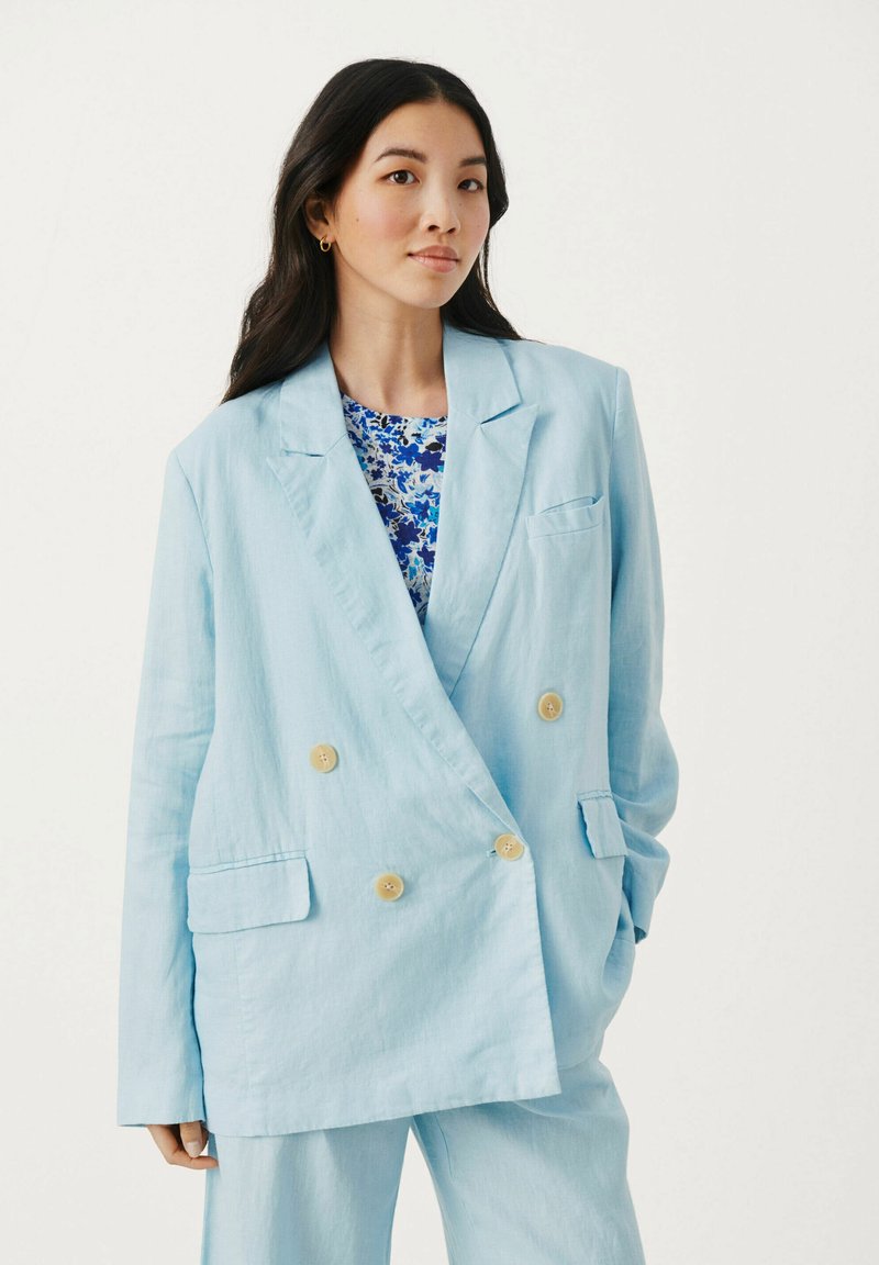 Part Two SONJASPW - Abrigo corto - crystal blue/azul claro - Zalando.es