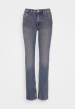 Weekday SMOOTH HIGH - Jean slim - red cast/rouge - ZALANDO.FR