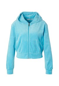 TOM TAILOR DENIM Sweat zippé - blue voltage/turquoise - ZALANDO.FR