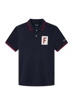 Façonnable Polo shirt - marine blue/dark blue - Zalando
