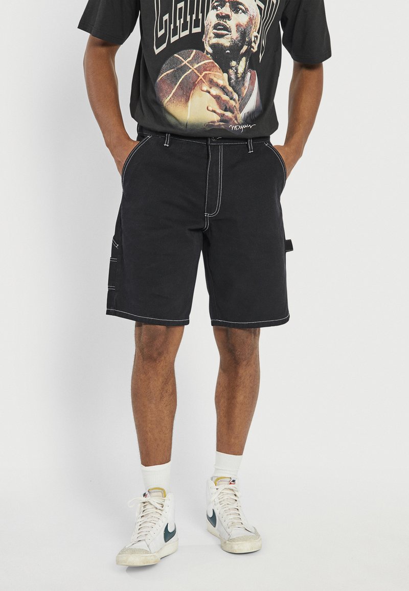 Redefined Rebel MITO - Denim shorts - black - Zalando.ie