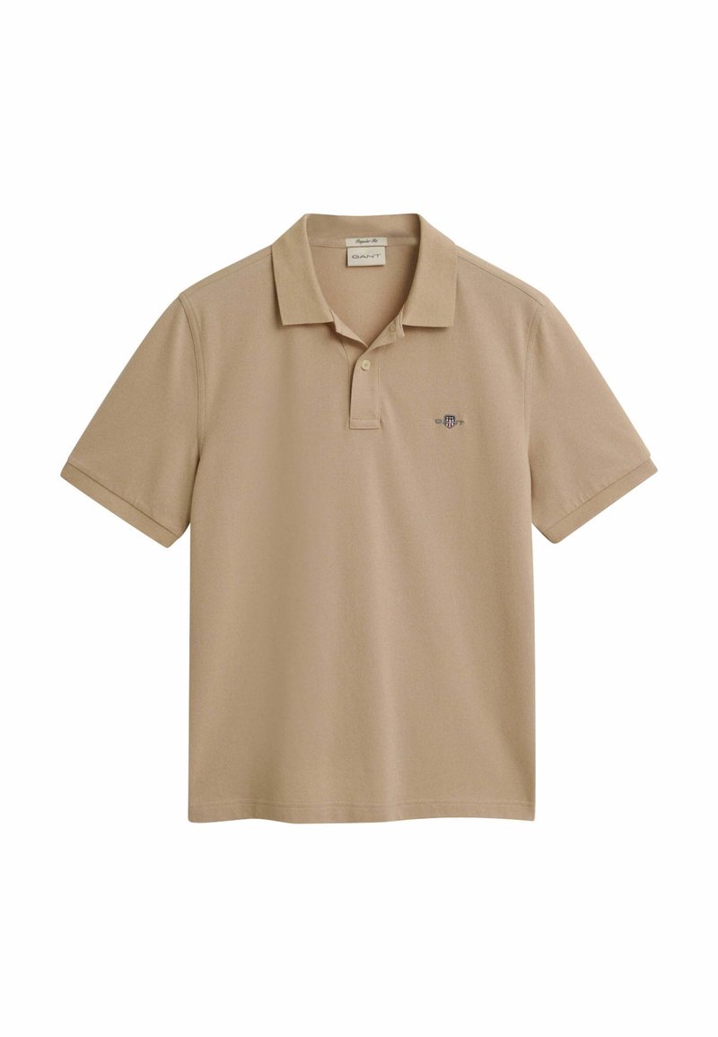 GANT REG SHIELD - Poloshirts - dry sand/sand - Zalando.dk