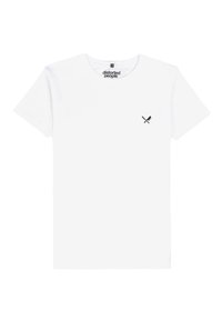 Distorted People CLASSIC CREW NECK - Basic T-shirt - white - Zalando