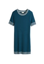 Rodier Jumper dress - canard/mottled royal blue - Zalando