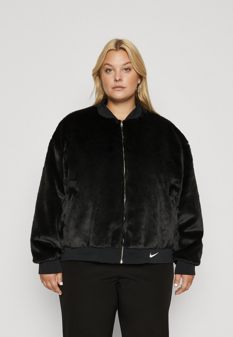 Nike Sportswear Bomber tipa jaka - black/coconut milk/melns - Zalando.lv