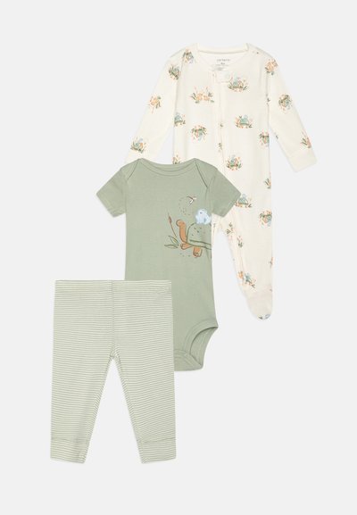 MINOTI BABY BODYSUITS 3 PACK - Body - light blue/white/vaaleansininen ...