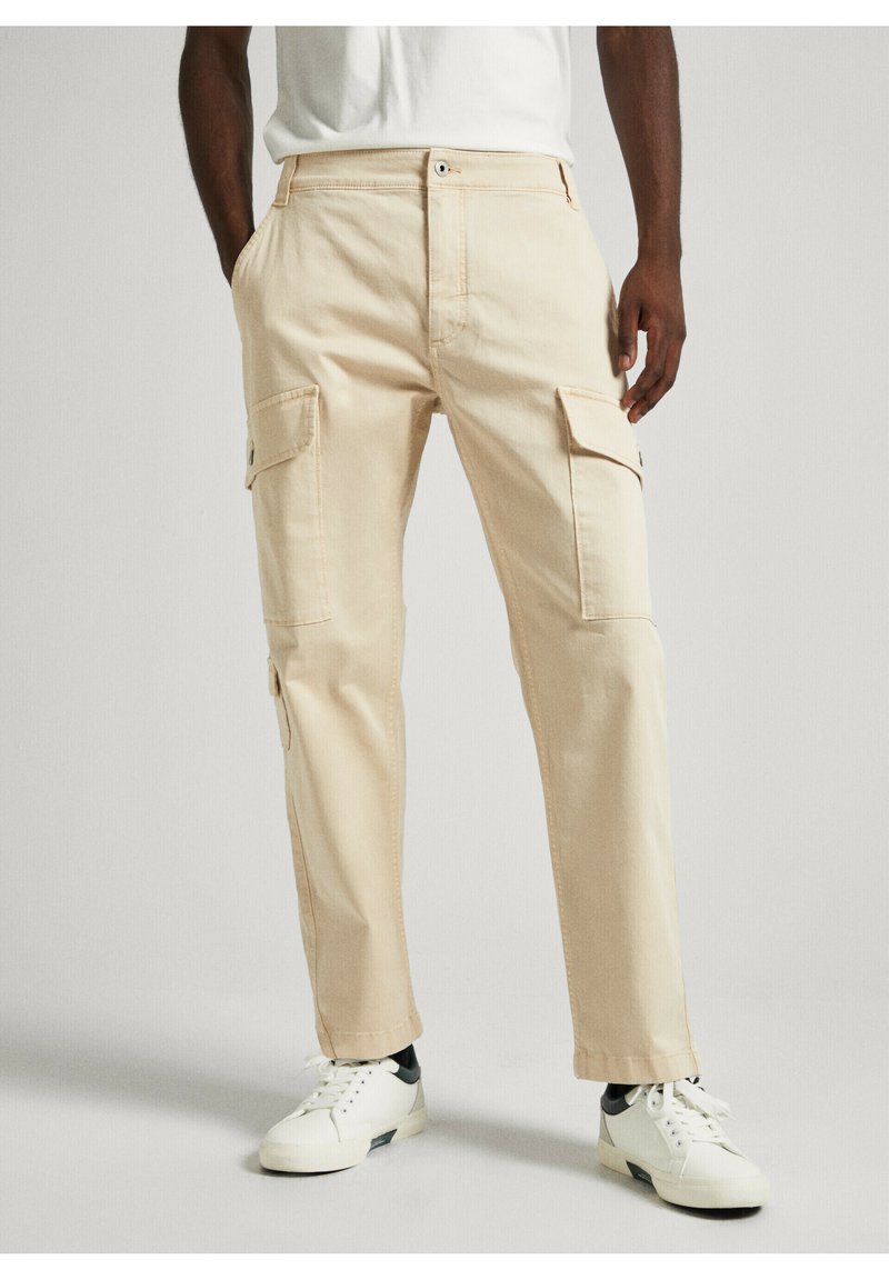 Pepe Jeans Cargohose - light beige/beige - Zalando.de