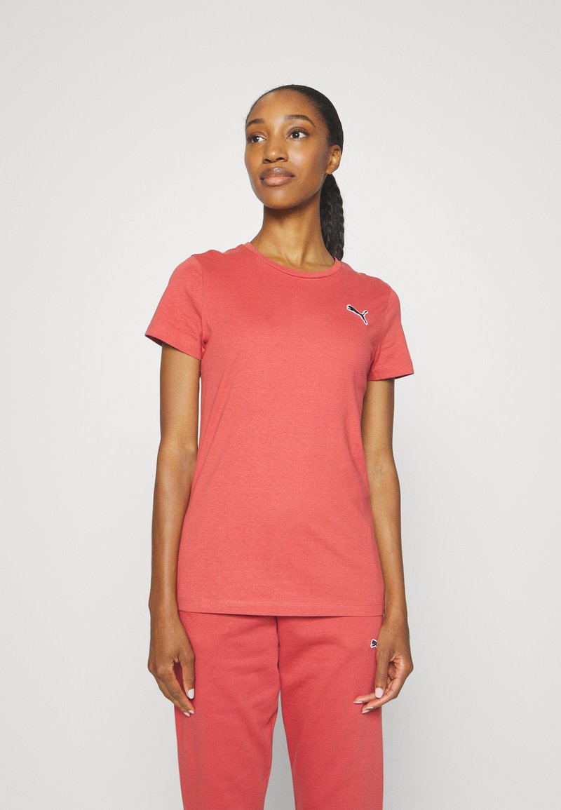 Puma BETTER ESSENTIALS - Basic T-shirt - astro red/light red - Zalando ...