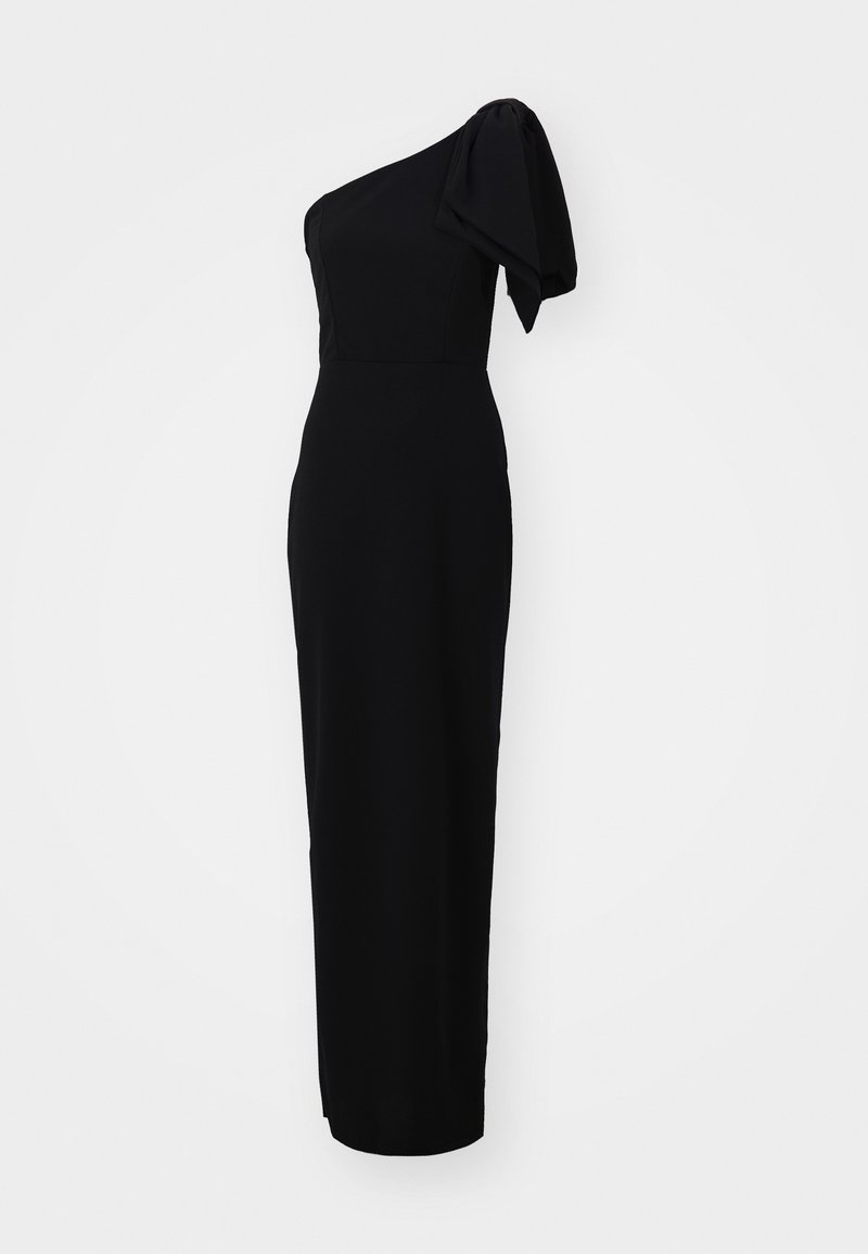 WAL G. HELENA ONE SHOULDER BOW - Jersey dress - black - Zalando.co.uk