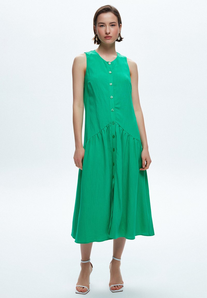 adL SLEEVELESS - Robe chemise - green/vert - ZALANDO.FR
