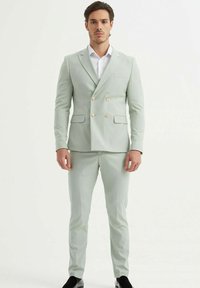 Yves Enzo SET - Costume - vert sauge/vert clair - ZALANDO.FR