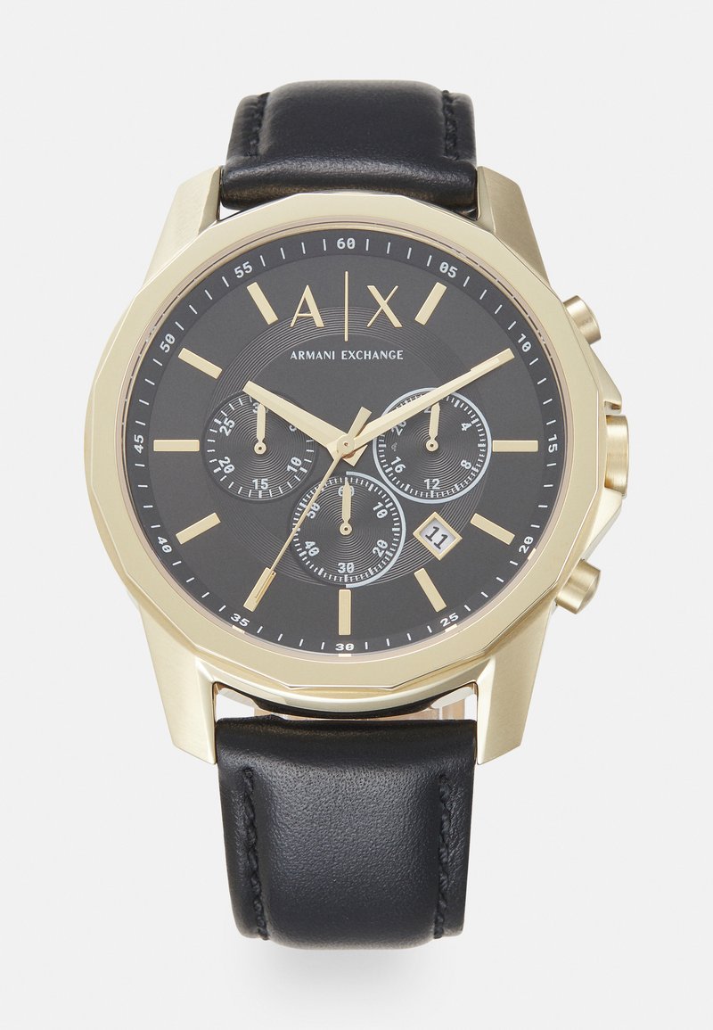 Armani Exchange GIFTSETS - Chronograph watch - gold-coloured/black ...