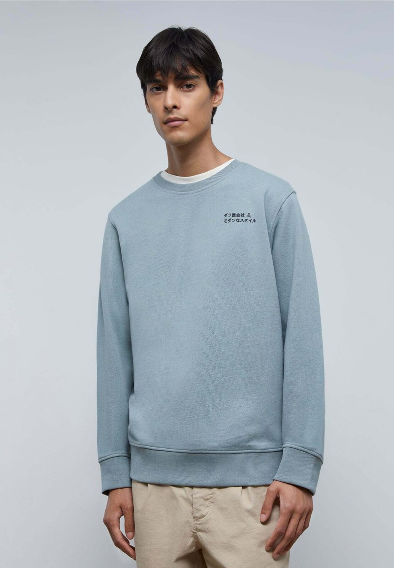 Scalpers WITH BACK EMBROIDERY - Sweatshirt - light duck/lysegrøn ...