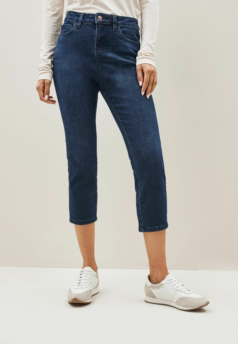 Next CROPPED - Jean slim - inky blue/bleu foncé chiné - ZALANDO.FR