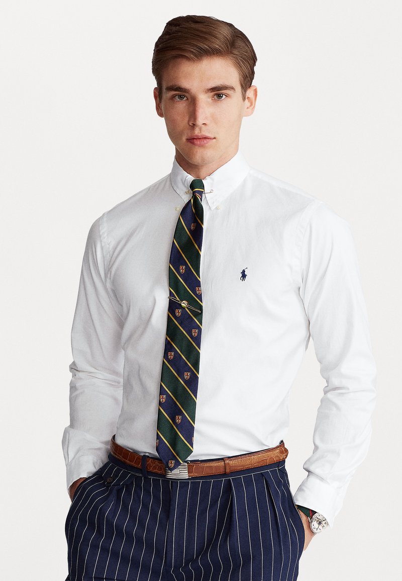 Polo Ralph Lauren LONG SLEEVE SPORT - Skjorte - white/hvit - Zalando.no